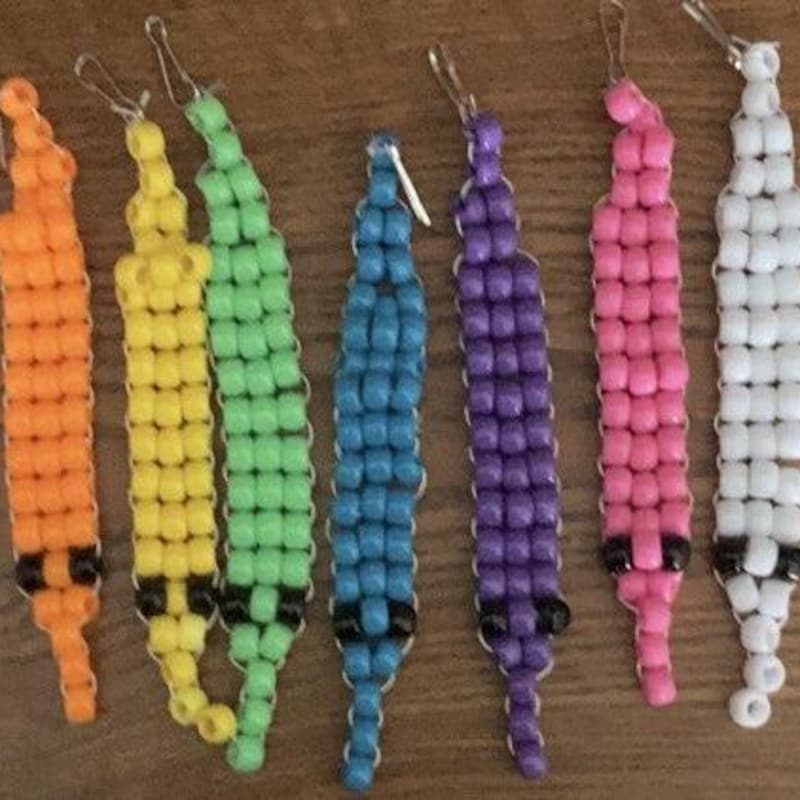 Kandi Keychain - Etsy
