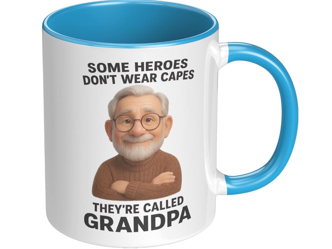 SOMETIMES REAL HEROS Don't Ware Caps They Are Called Grandpa's - Etsy