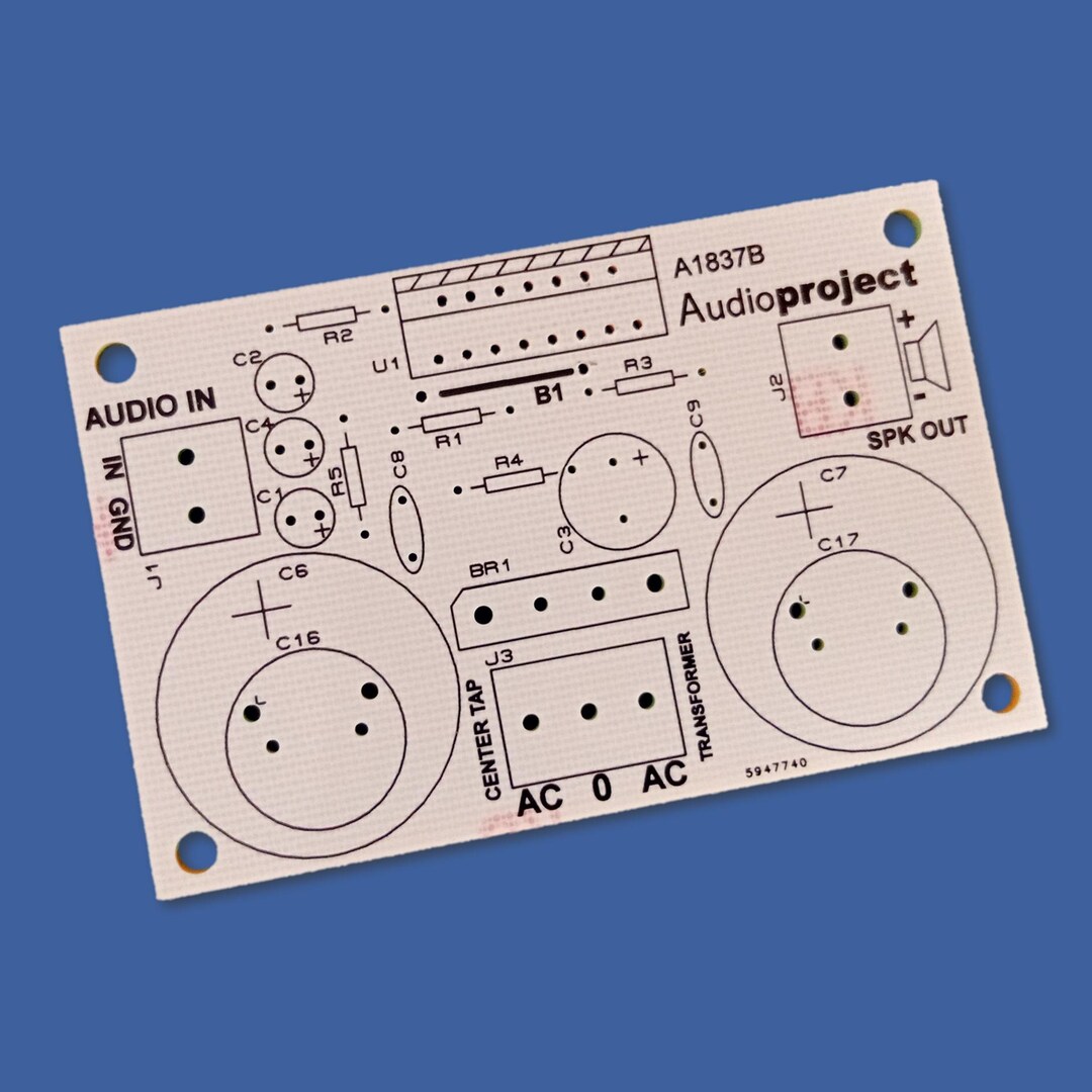 100W DIY Amplifier PCB Design – TDA7293 / TDA7294 Gerber Files ...