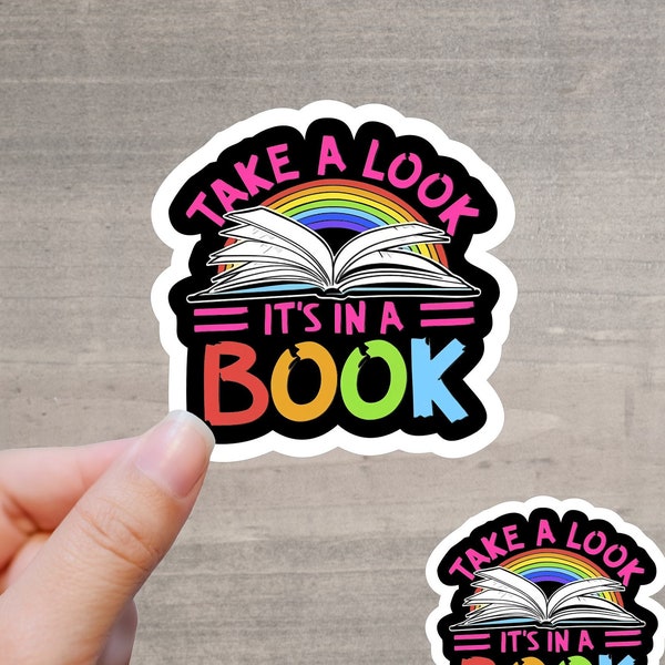 Take Look in a Book - Etsy