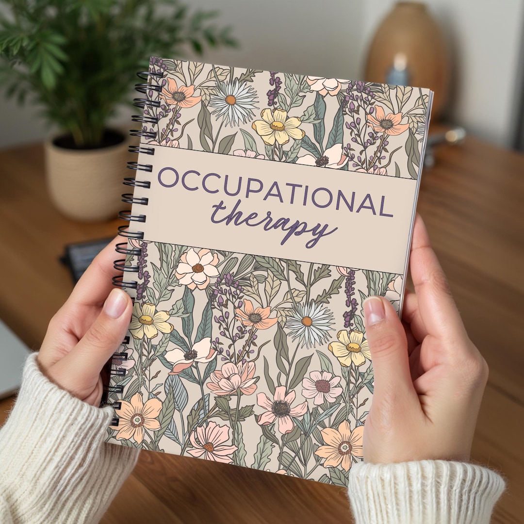 Occupational Therapy Notebook | OT Floral Journal | Gift for ...