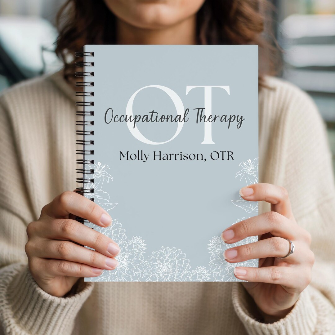 Personalized Occupational Therapy Notebook | Custom OT Journal | Gift ...