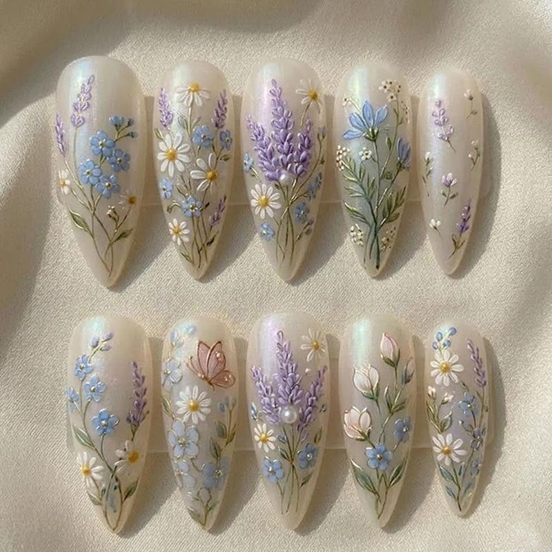 Spring Press on Nails 2026 - Etsy UK