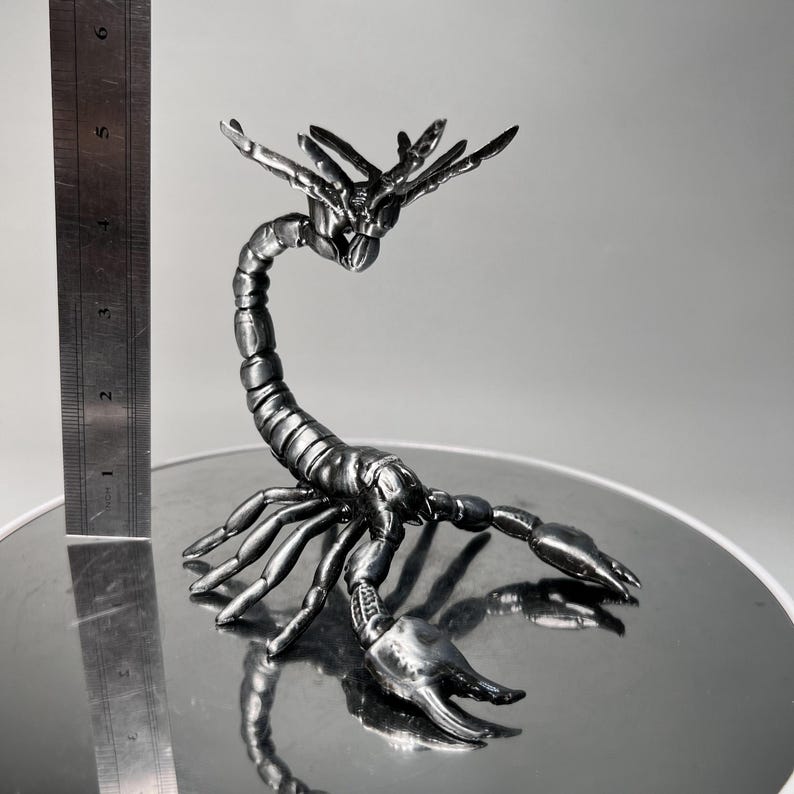 Sardonyx Sphere on Scorpion Metal Stand – Fiery Strength Crystal ...
