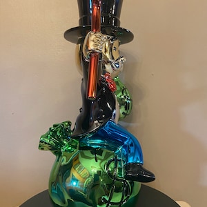 Monopoly Man Sitting on Money Bag Fiberglass Sculpture - Etsy