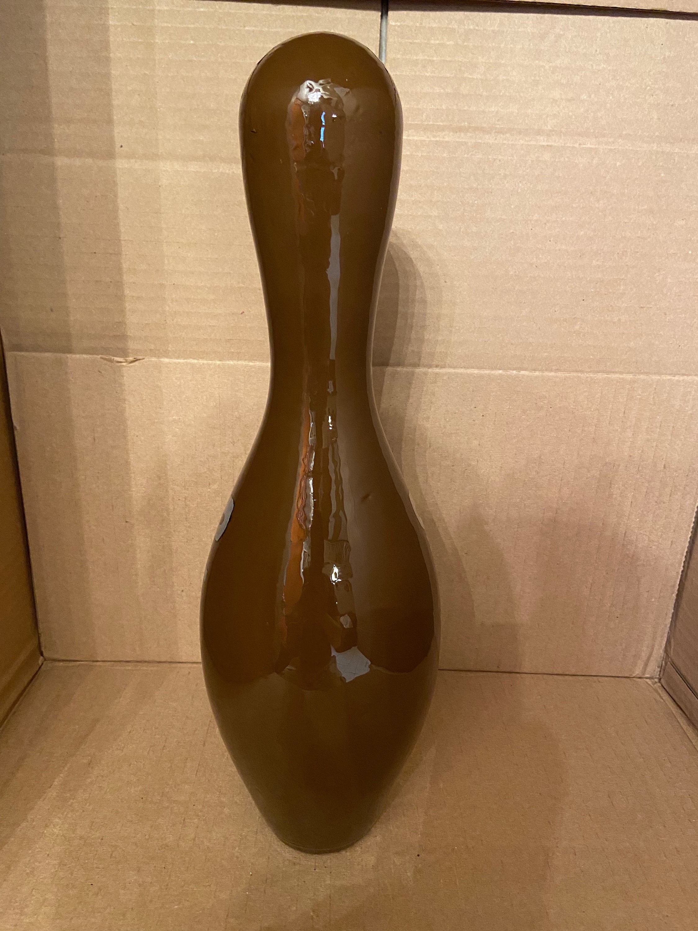 Hershey's Hand Painted 15” Inch Bowling Pin With Resin - Custom Artwork ...
