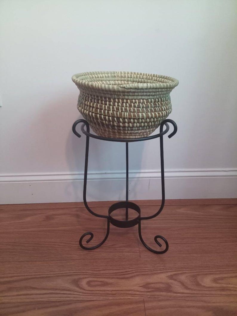 Handmade Sweetgrass Basket - Etsy