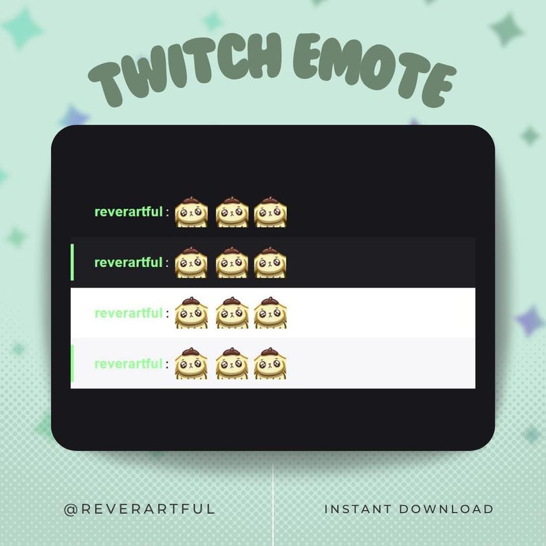 P0M Watery Eyes Animated Emote for Twitch, Discord, Youtube Digital ...