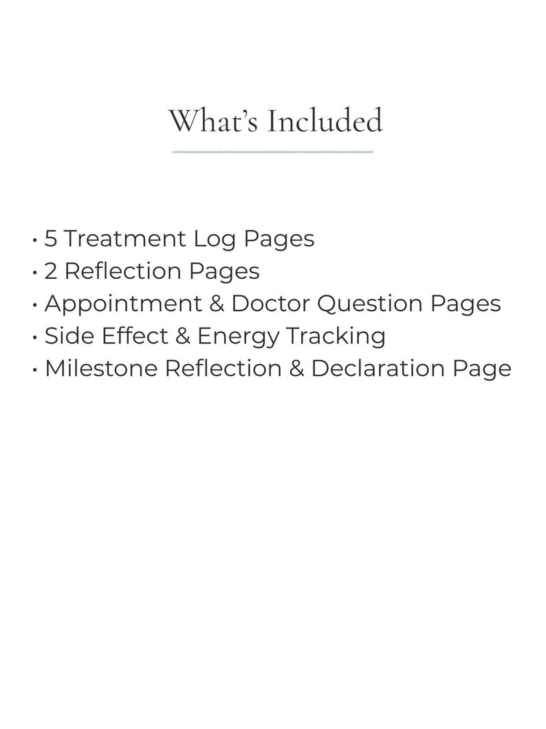 Not My Last Treatment Milestone Tracker | Cancer Treatment Journal ...