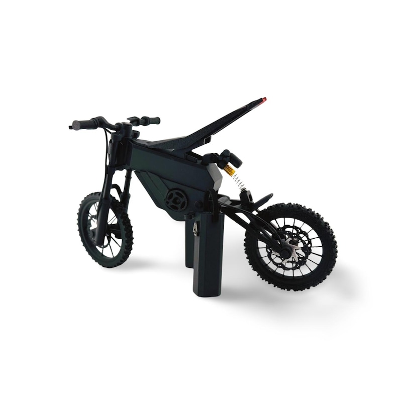 3D Printed Mini Electric Dirt Bike Scale Model Handcrafted Display ...