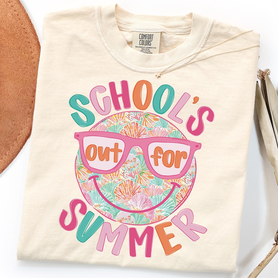 School's Out for Summer DTF Transfer, Teacher Summer Ready to Press DTF ...