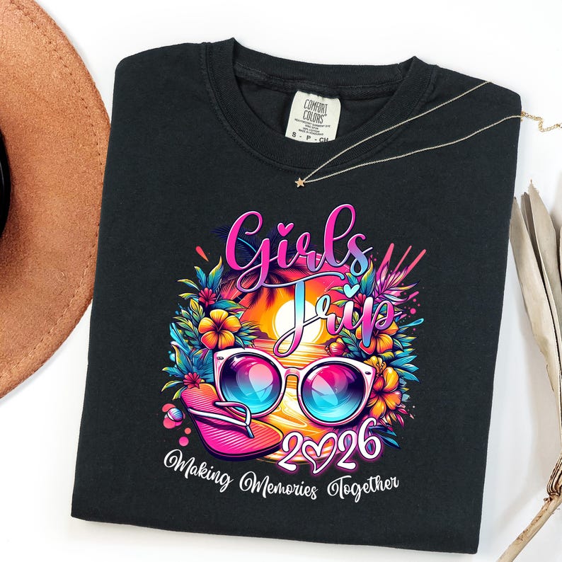 Girls Trip Summer 2026 DTF Transfer, Retro Making Memories Together ...