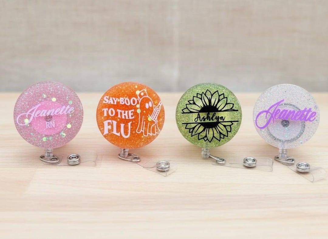 Custom Badge Reels | ID Tags - Etsy