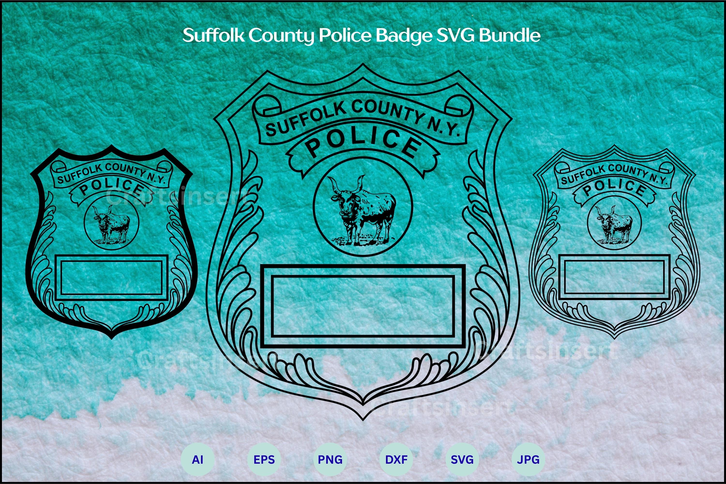 Suffolk County Police Badge SVG Bundle, Suffolk County Police ...