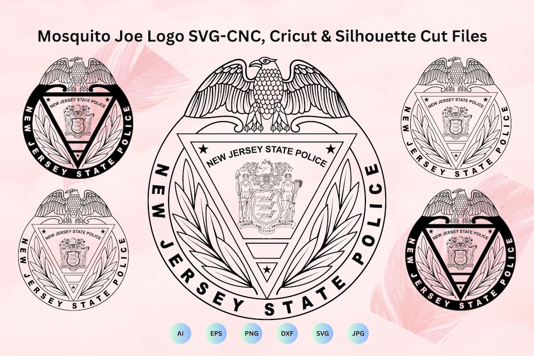 New Jersey State Police Insignia SVG Bundle, New Jersey State Police ...