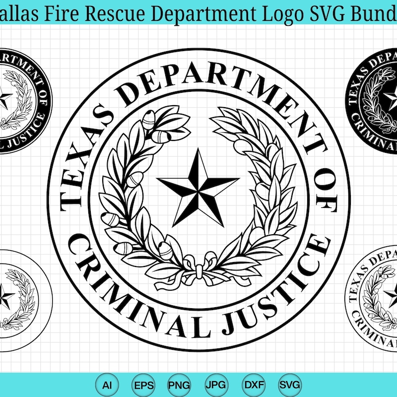 Tdcj Svg - Etsy