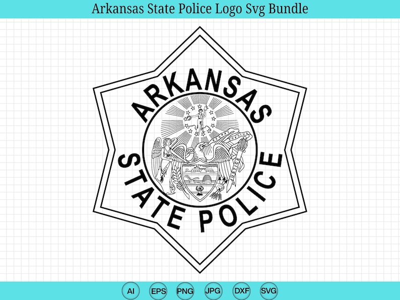 Arkansas State Police Logo Svg Bundle, Arkansas State Police Patch Svg ...