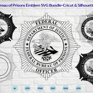 Federal Bureau of Prisons Badge - Etsy