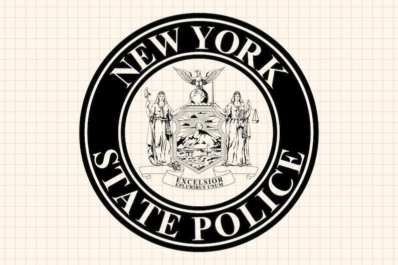 New York State Police Seal SVG Bundle, NYSP Logo Svg, New York State ...