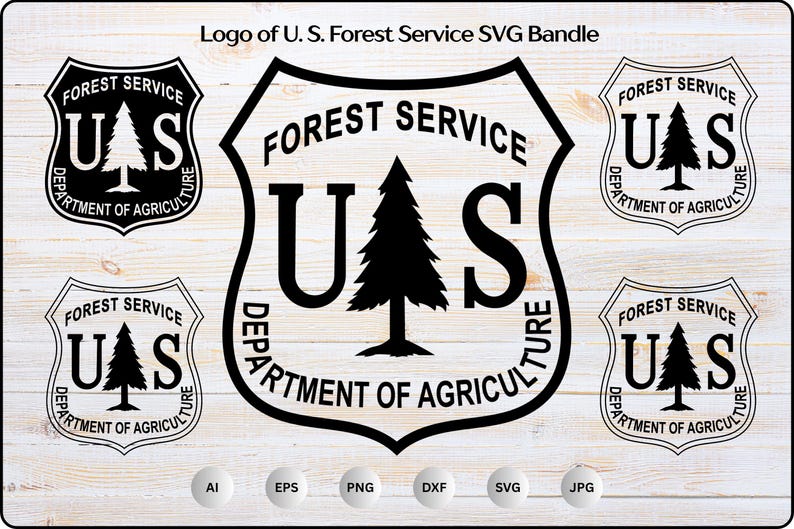 Logo of U.S. Forest Service SVG Bundle, United States Forest Service ...