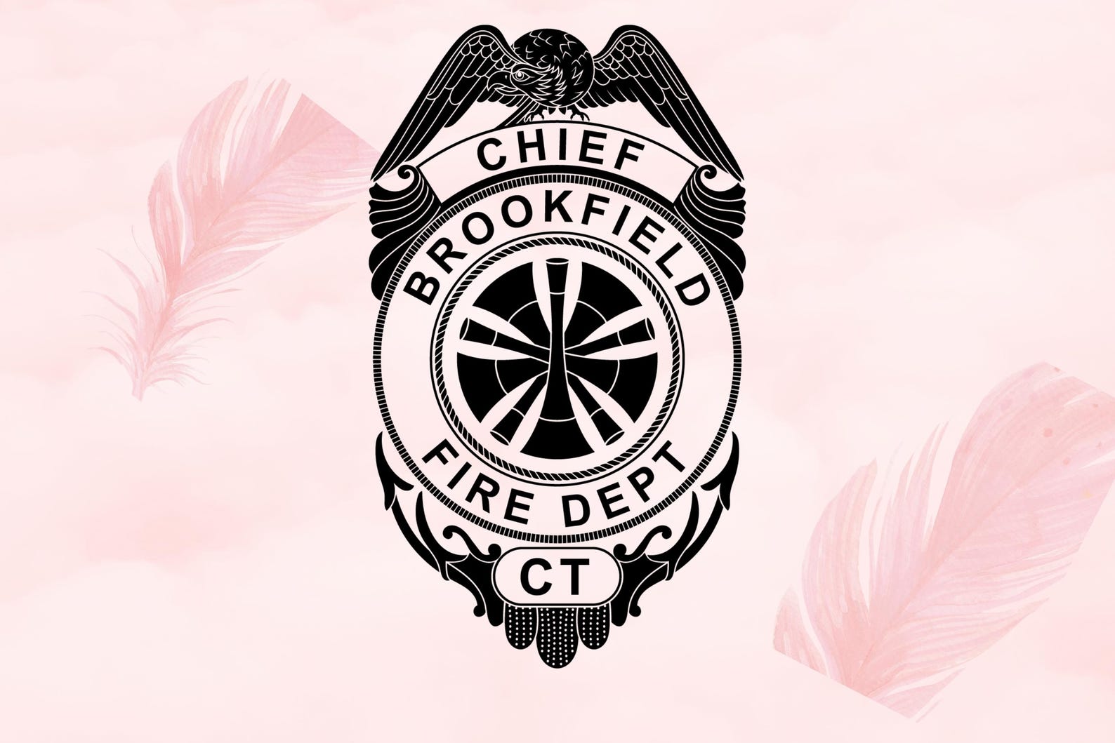 Badge of Brookfield Fire Department SVG Bundle, Brookfield Fire ...