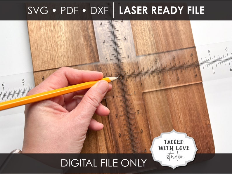 Laser Centering Ruler File SVG Tumbler Centering Ruler - Etsy