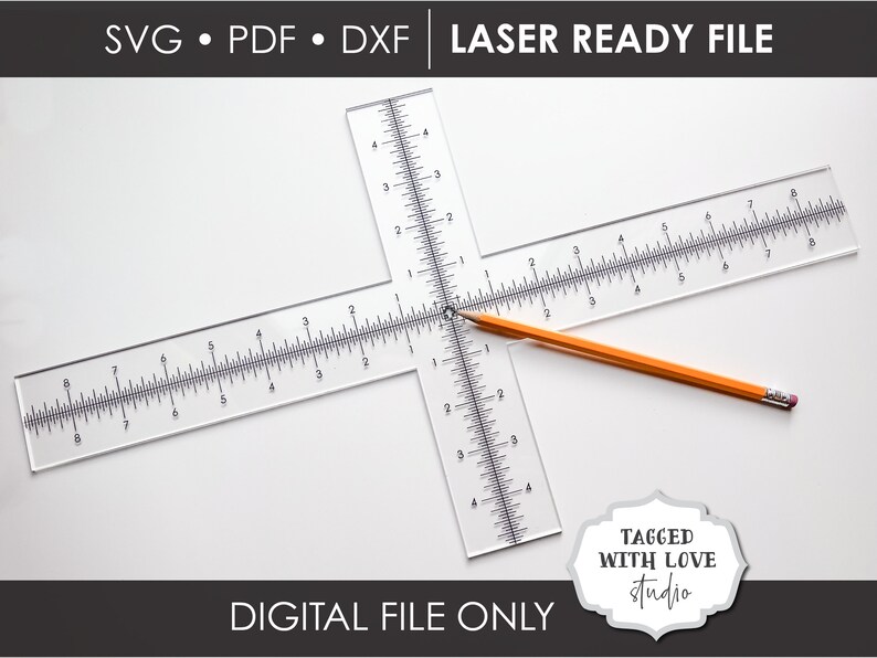Laser Centering Ruler File SVG Tumbler Centering Ruler - Etsy