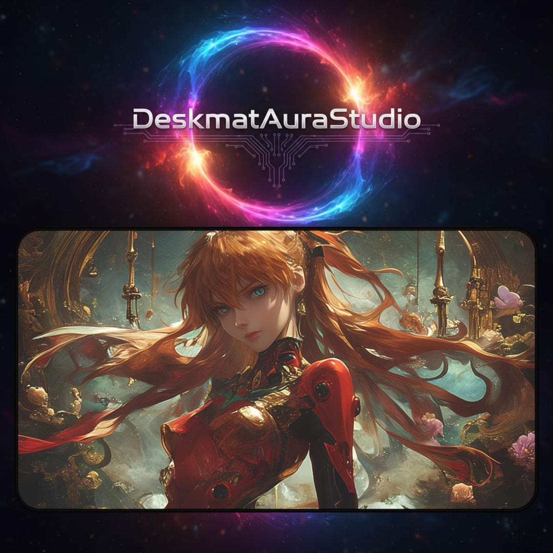 Anime Art Desk Mat: Neoprene Gaming Mouse Pad - Etsy