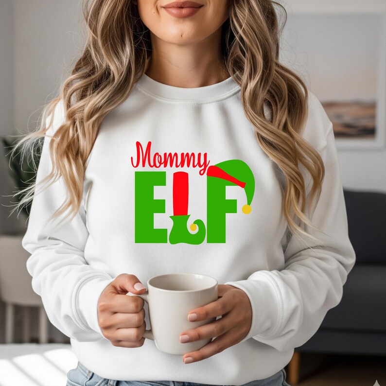 Christmas Elf Svg Bundle, Family Elf Svg, Elf Shirt for Christmas ...