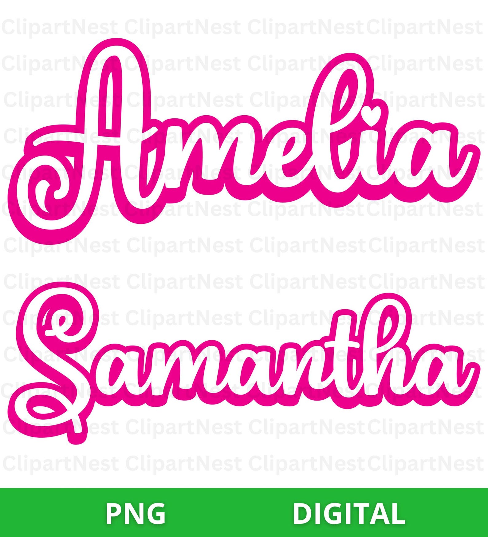 Custom Barbie Name PNG | Pink Barbie Style Text | Personalized Barbie ...