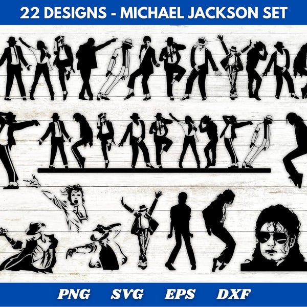 Michael Jackson Svg - Etsy