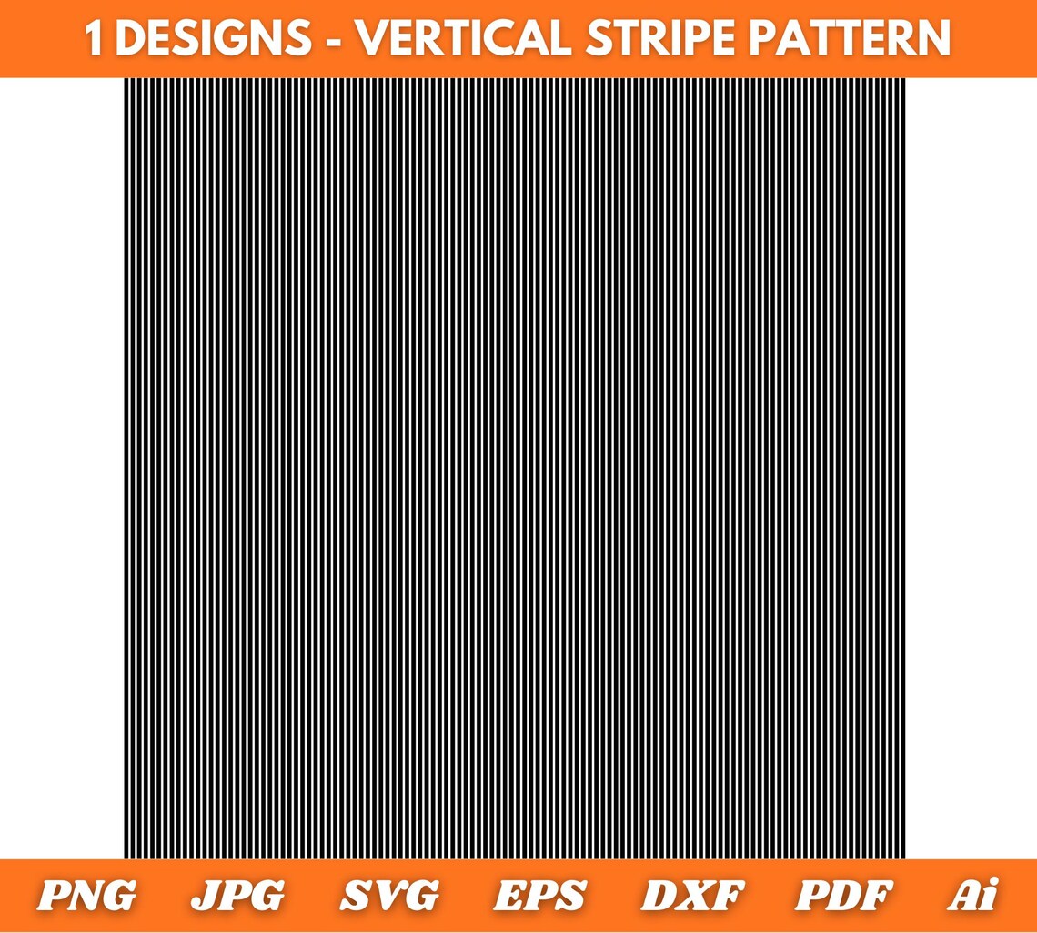 Vertical Stripe Pattern Svg, Seamless Pattern Svg, Line Print Svg ...