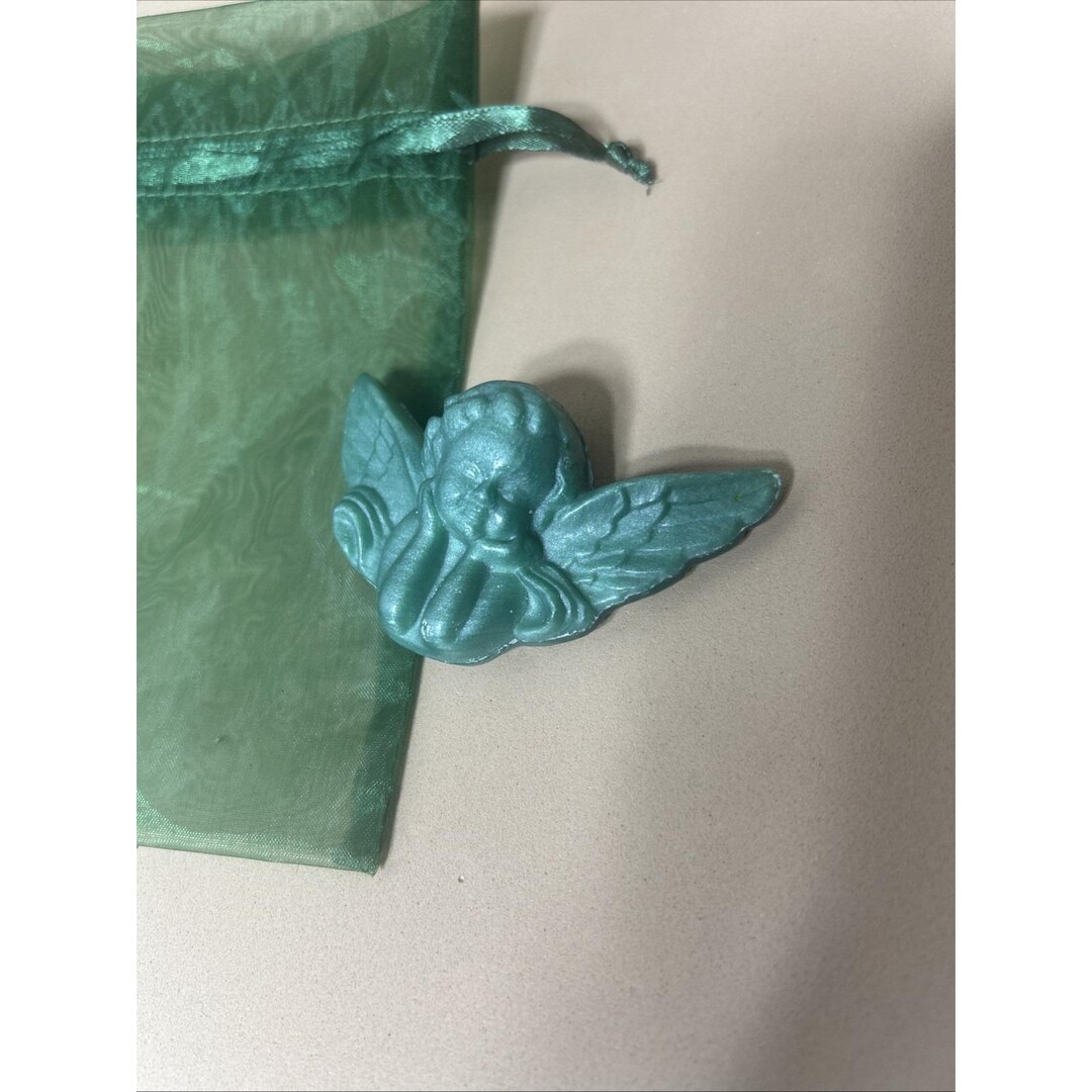 Small Cherub Shape Soap, Angel, Rococo, Bluegreen, 3.5"x2". - Etsy