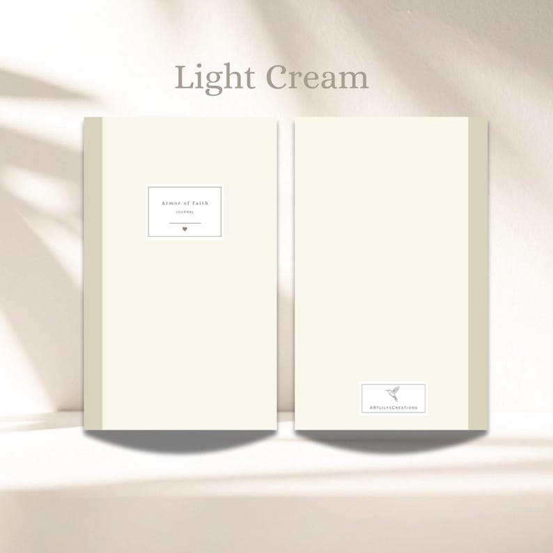 A6 Personal Binder Dashboard Journals, Armor of Faith (religious ...