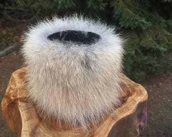 Beaver Fur Can And Bottle Cooler/Cozy With Pink Neoprene | Etsy