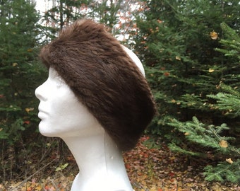 Beaver Fur Can And Bottle Cooler/Cozy With Pink Neoprene | Etsy