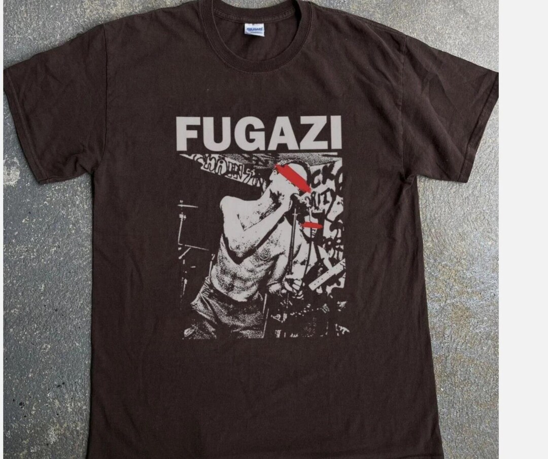 Fugazi Band T-shirt, Retro Style Graphic Tee - Etsy