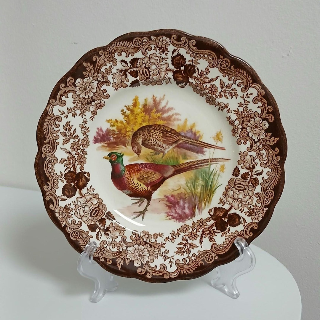 Vintage Royal Worcester Palissy Game Series Pheasant Side Plate - Etsy