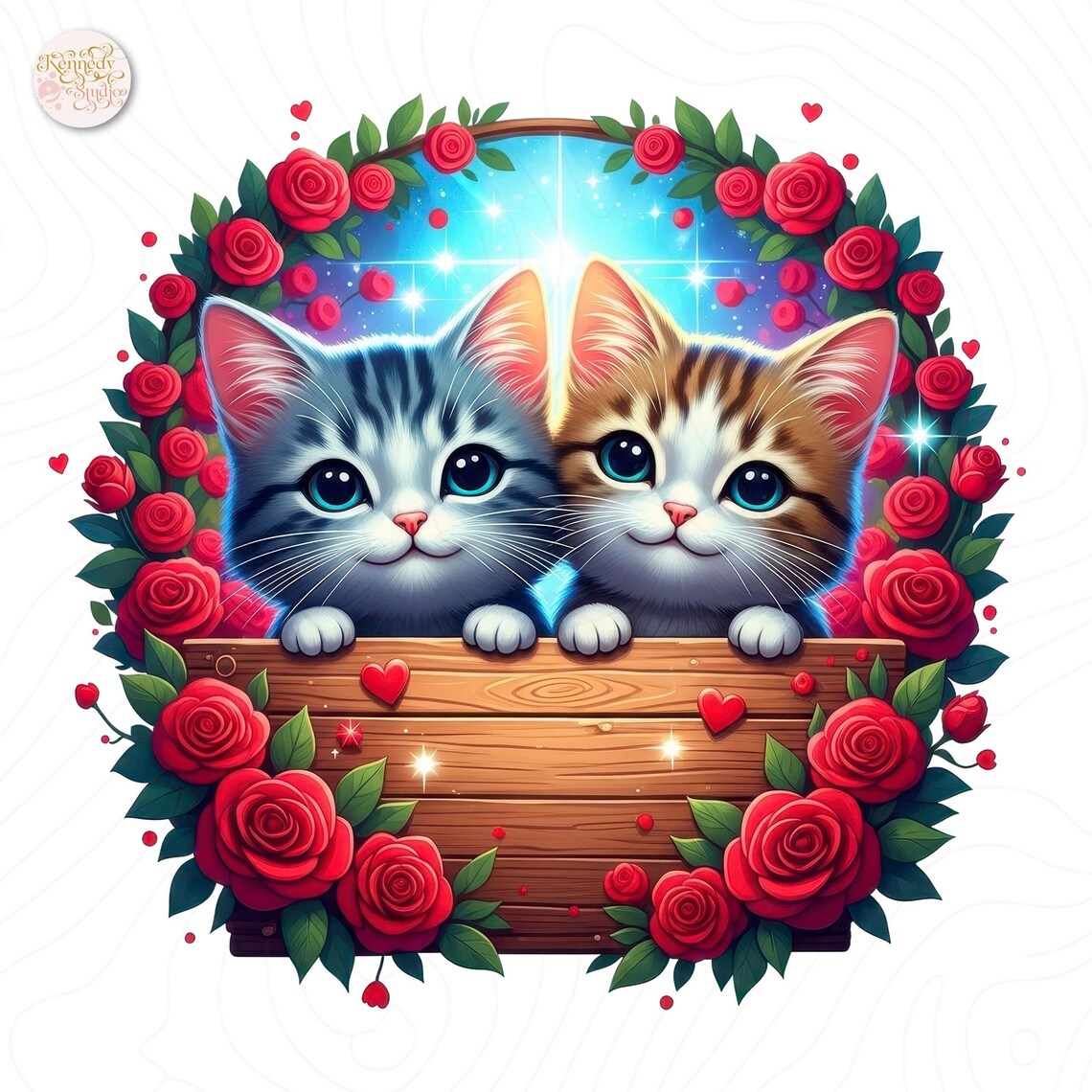 Cute Animal Couple PNG Clipart – Romantic Valentine Animals – Love ...