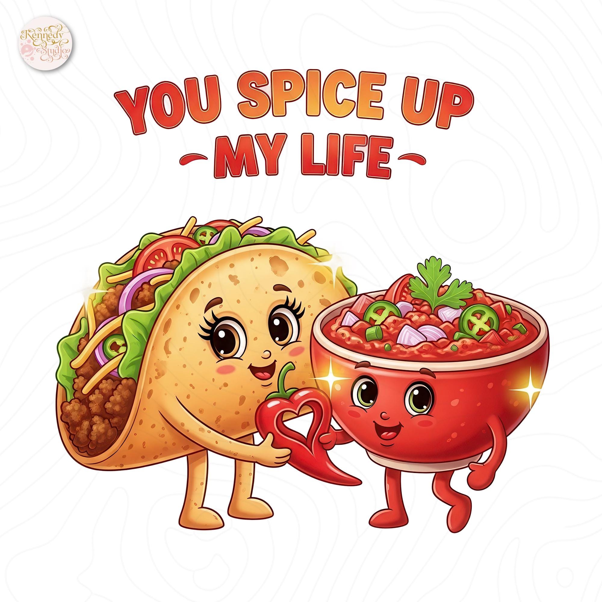Funny Food Pun PNG Clipart Cute Humor Illustration Valentine’s Day for ...