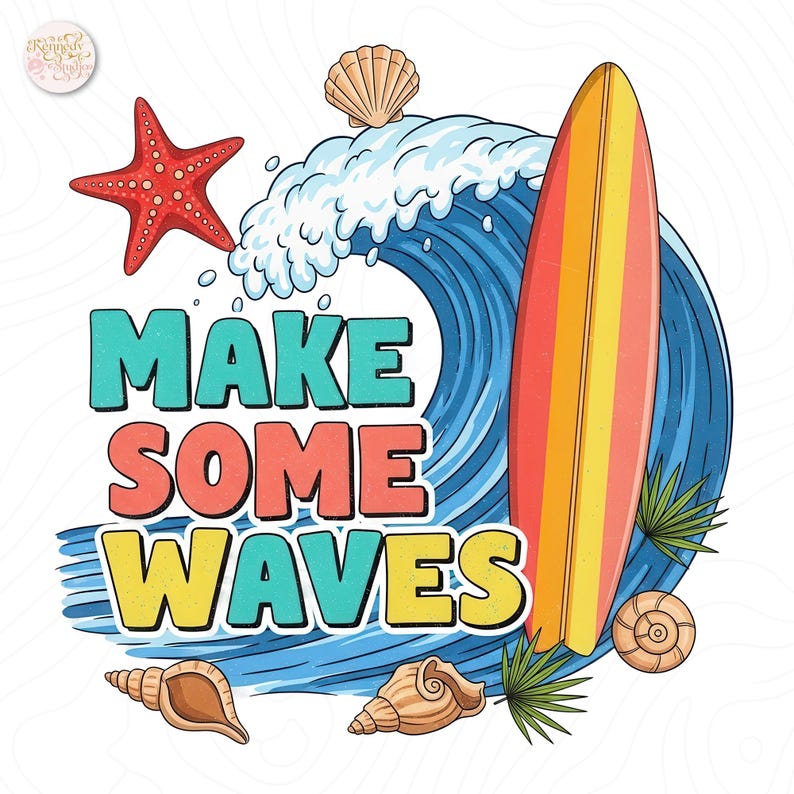 Retro Summer Vibes PNG Bundle, Groovy Beach Sunset Clipart for T Shirt ...