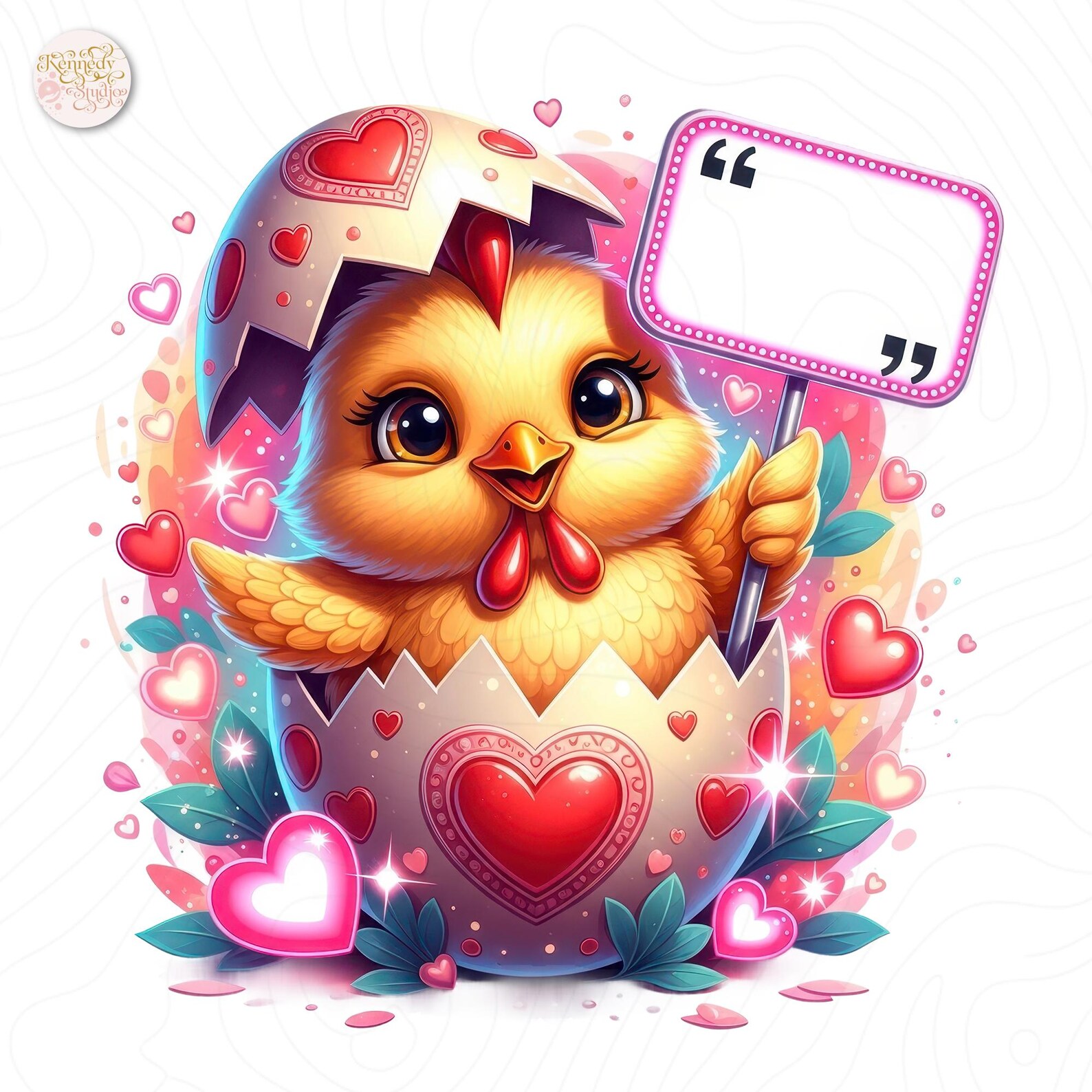Valentine Animal Sign PNG Clipart Cute Animals Holding Heart Valentine ...