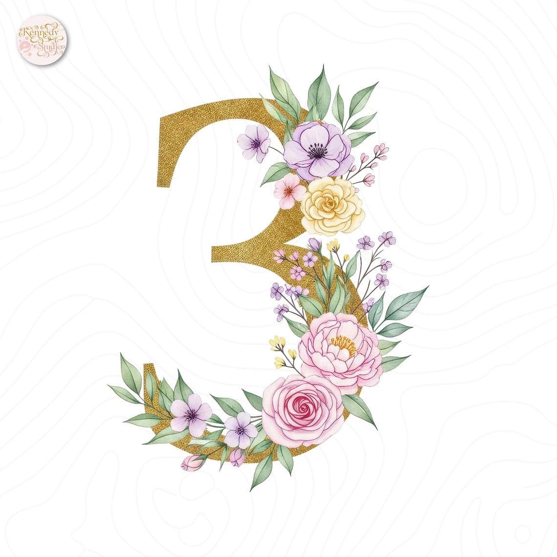 Floral Gold Alphabet PNG Clipart A-Z, Elegant Flower Letters, Wedding ...