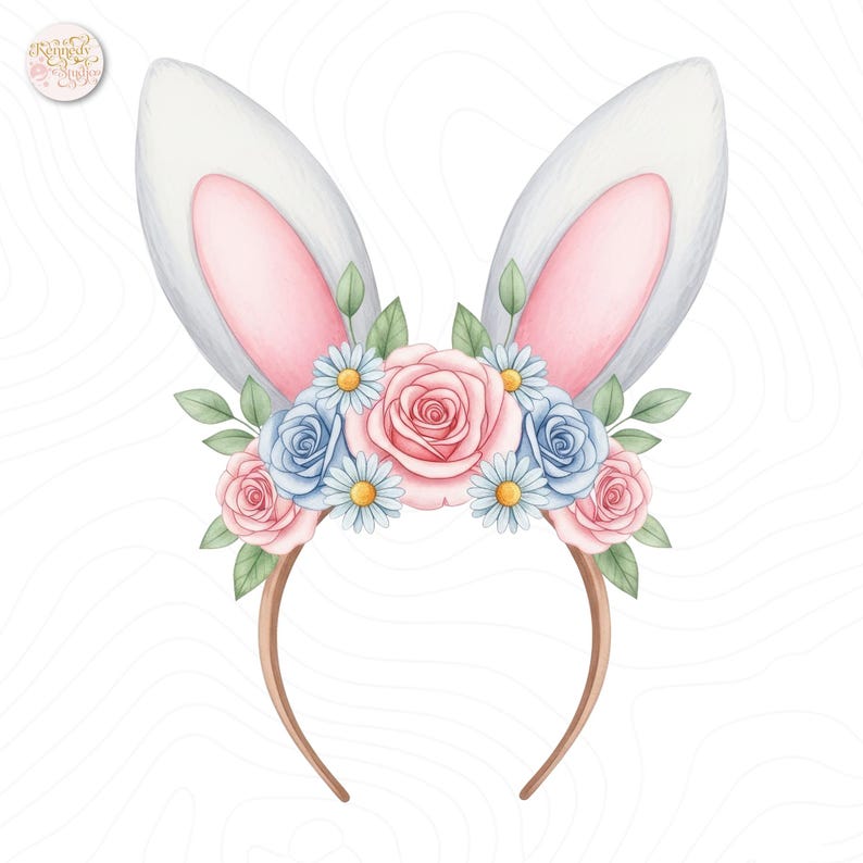 Easter Bunny Ears PNG Clipart Cute Pastel Rabbit Ears Spring Easter ...
