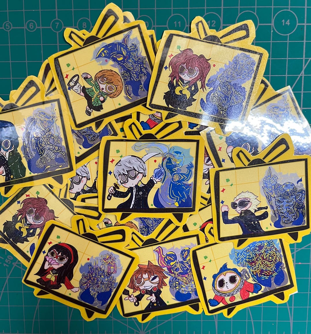Persona 4 Cast Stickers - Etsy