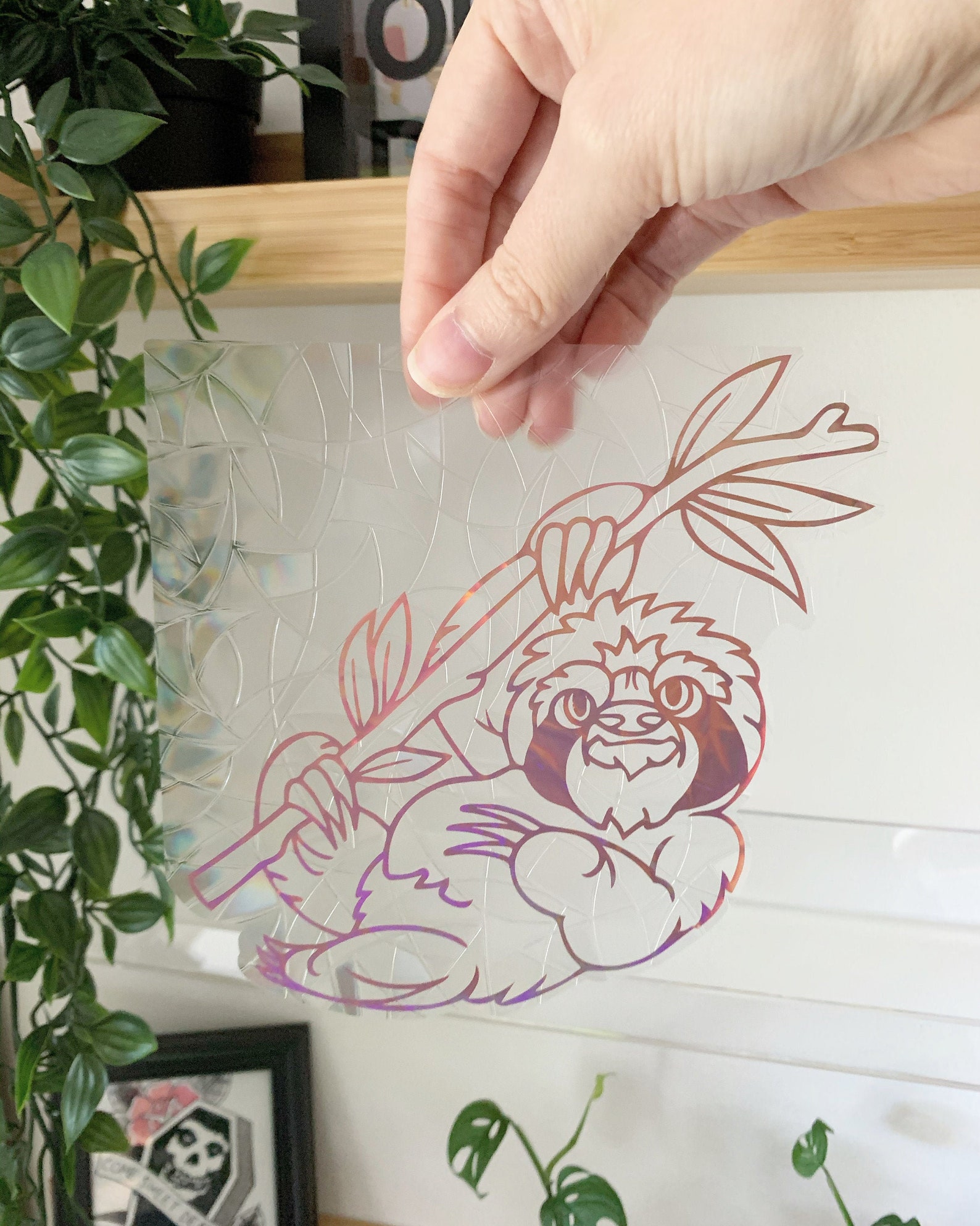 Sloth Suncatcher Window Decal Sticker Rainbows Prism - Etsy Canada