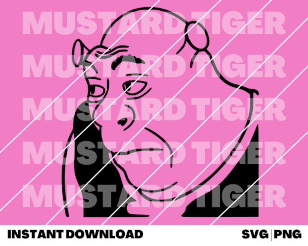Shrek Meme - Png, Svg Cutting File, Funny Png Design, Funny Svg ...