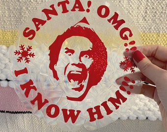 Elf Window Sticker - Etsy