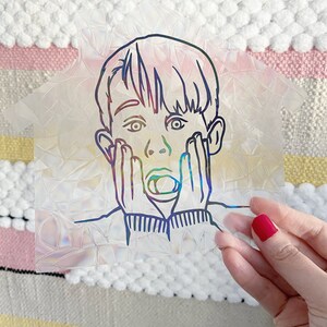 Home Alone Suncatcher - Window Decal, Sticker, Rainbows, Prism ...