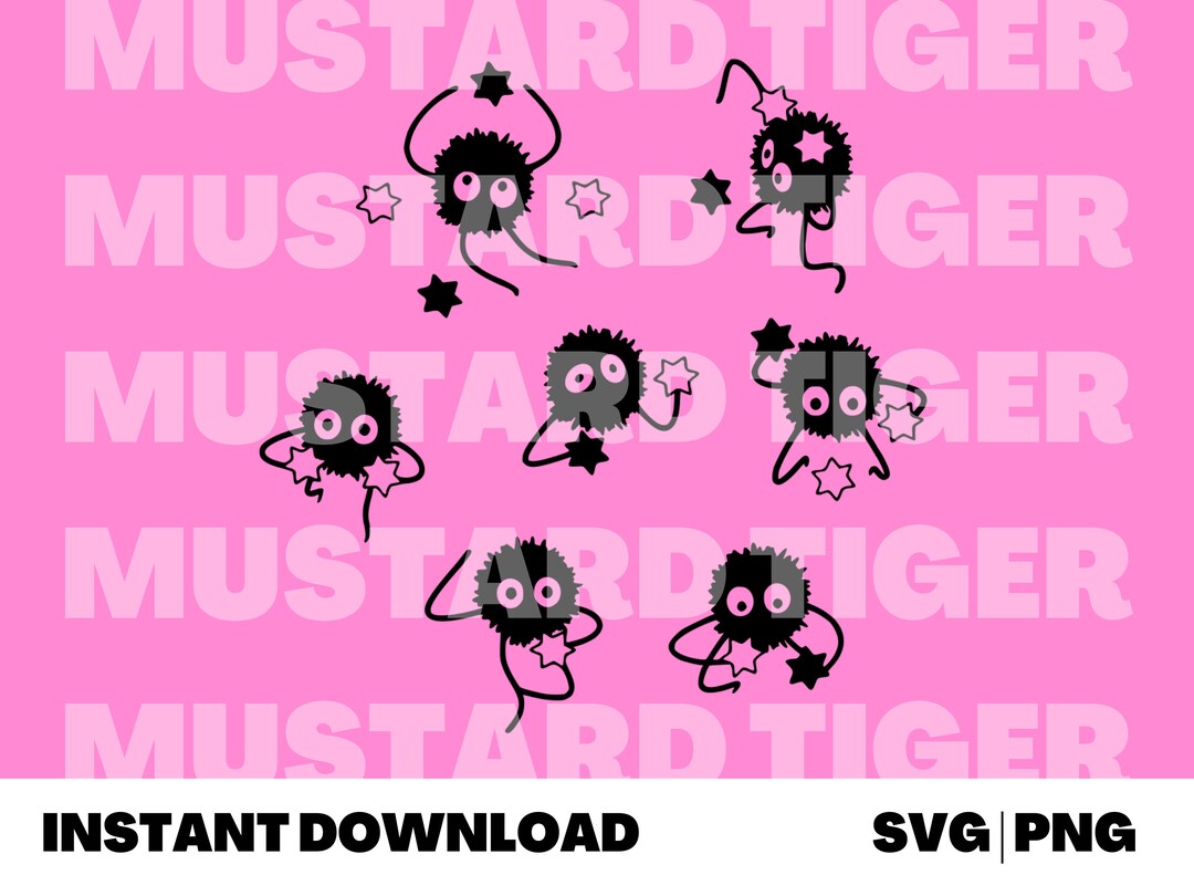 Sprites - Png, Svg Cutting File, Cute Png Design, Anime Svg, Digital ...